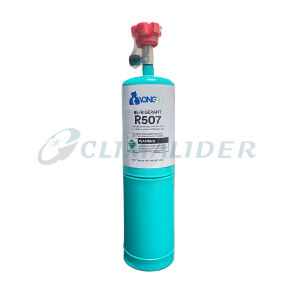 GAS REFRIGERANTE R-507 650GR CON VALVULA - CLIMALIDER